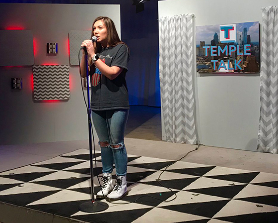 Temple student achievements highlighted on new Temple Talk - TUTV