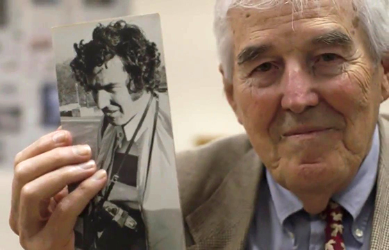 New Temple Flashback features Photo Prof Ed Trayes - TUTV